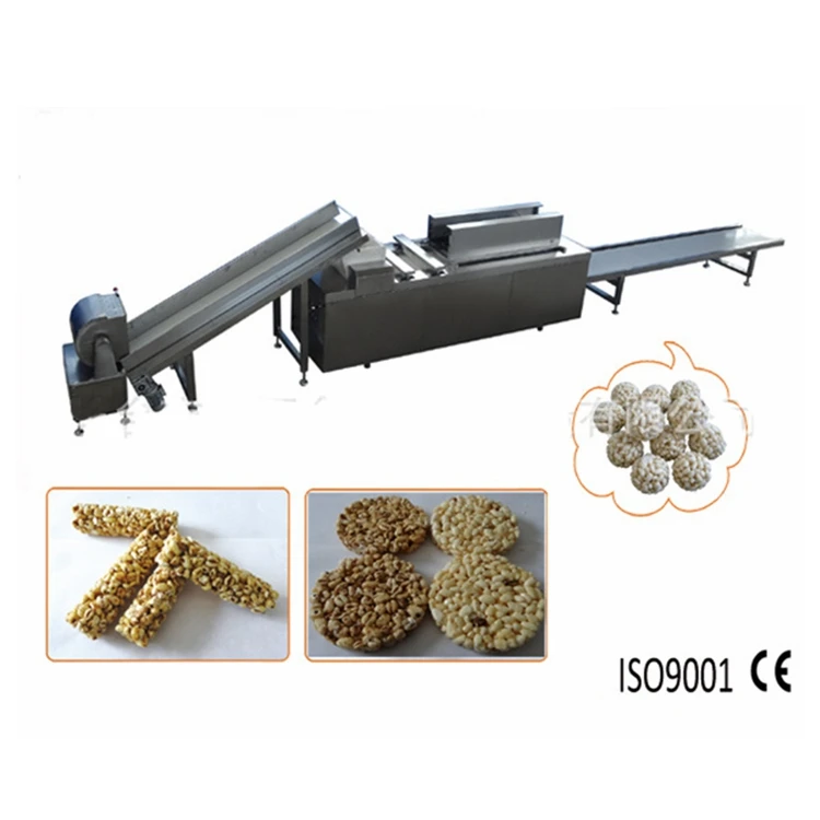 Candy Roller Machine Puffed Rice Machine Puffed Rice Cake Making ...