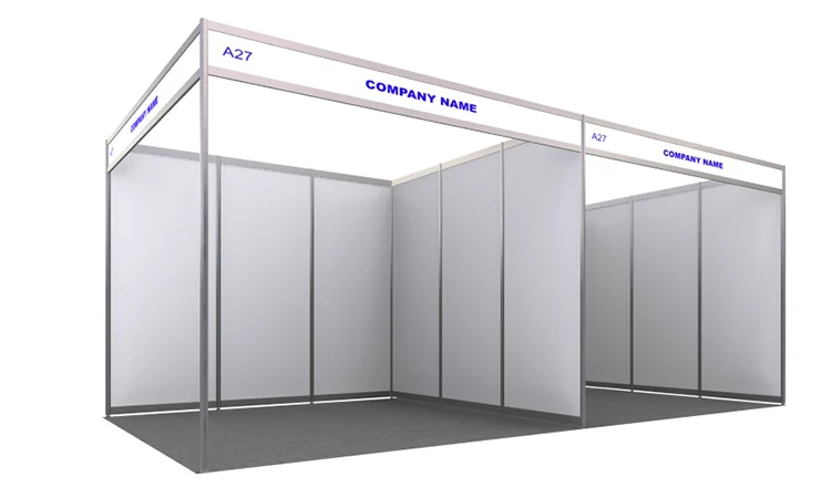 Modular Shell Scheme Stand 3m*6m for Exhibition Organizer