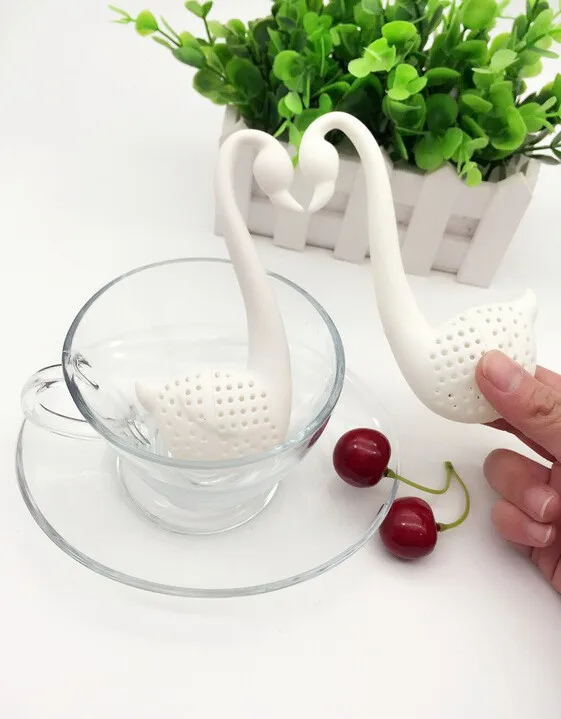 Favorable Creative Swan Pp Tea Infuser Strainer Infuser Loose Tea ...