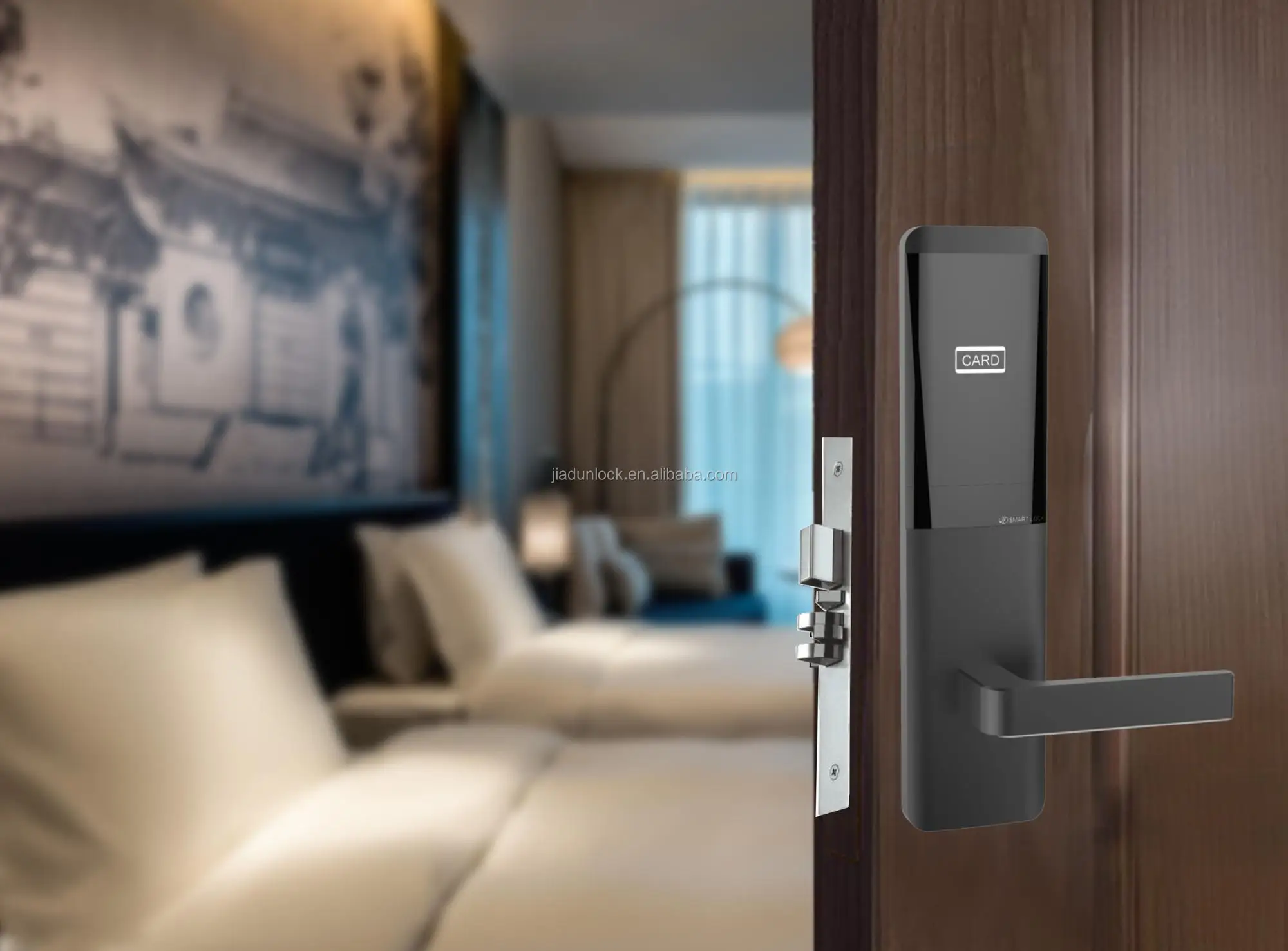 Electronic Bluetooth Nfc Door Lock Hotel Lock System For Safe - Buy Nfc ...