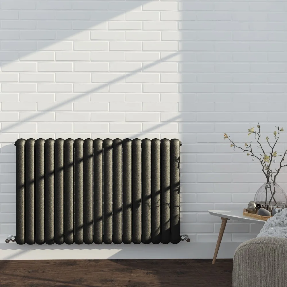Sun-r13 Anthracite Column Radiator Room Heater Designer Radiator Auto ...