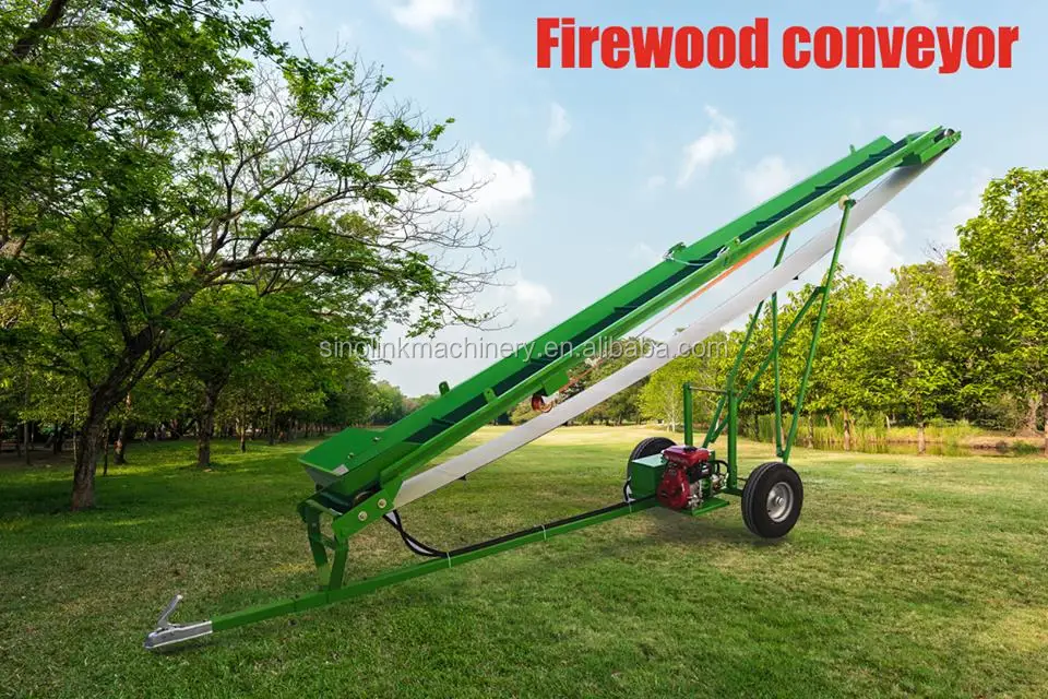 5meter Hydraulic Wood Conveyor Log Conveyor For Firewood - Buy Log ...