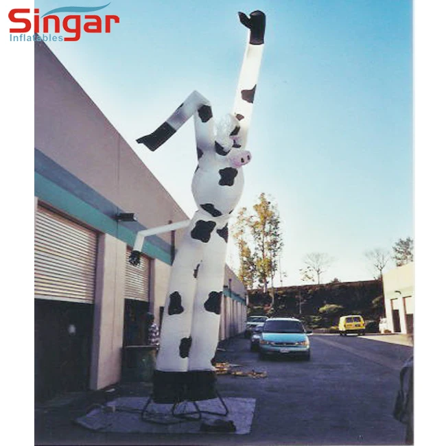 Small Air Dancers - Inflatable Cow & Man for Events