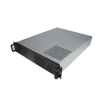 2u 19 Inch Rackmount Mini-itx Dual System Compact Server Case Rackmount ...