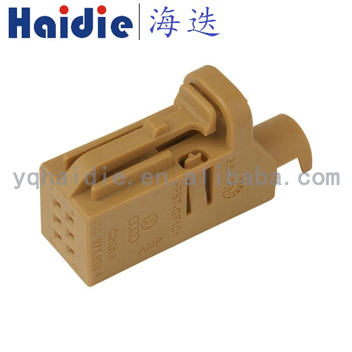 Haidie 6 Pin Waterproof Electrical Wire Harness Auto Connector PBT+GF ...
