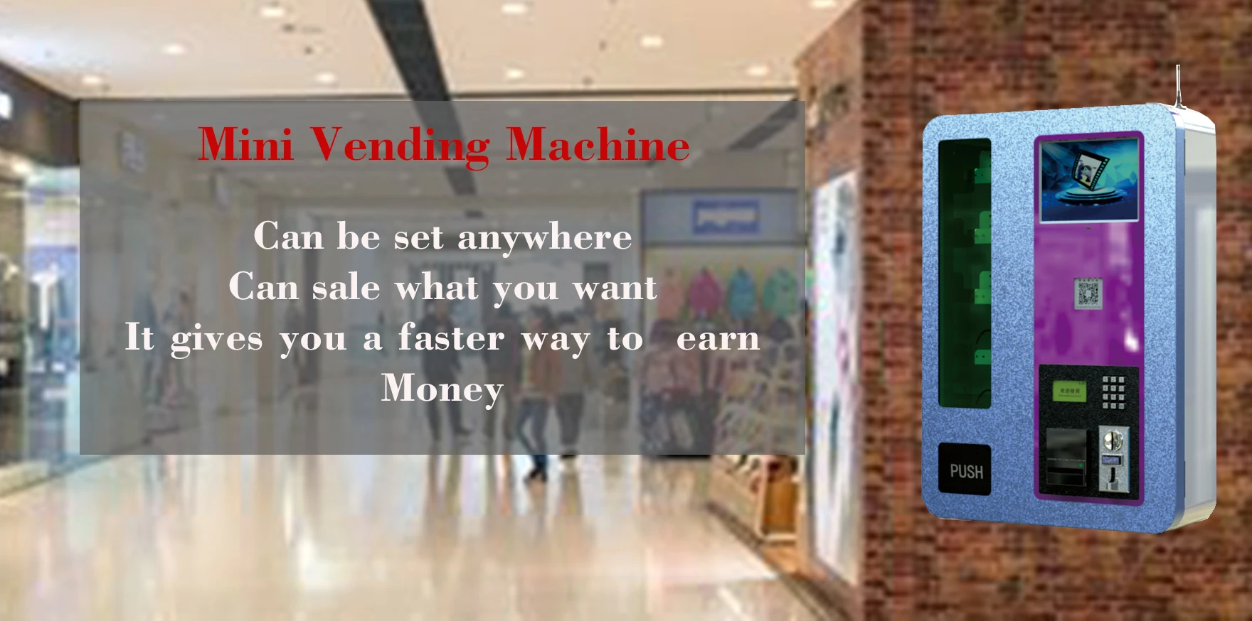 Automatic Small Vending Machine - Efficient & Reliable
