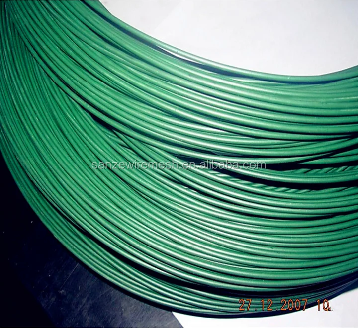 Factory Price Plastic Pvc Pe Coated Galvanized Iron Wire for Consumer ...