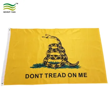 Yellow Snake Flag Don't Tread On Me Gadsden Flags - Buy Usa Flag,Custom ...
