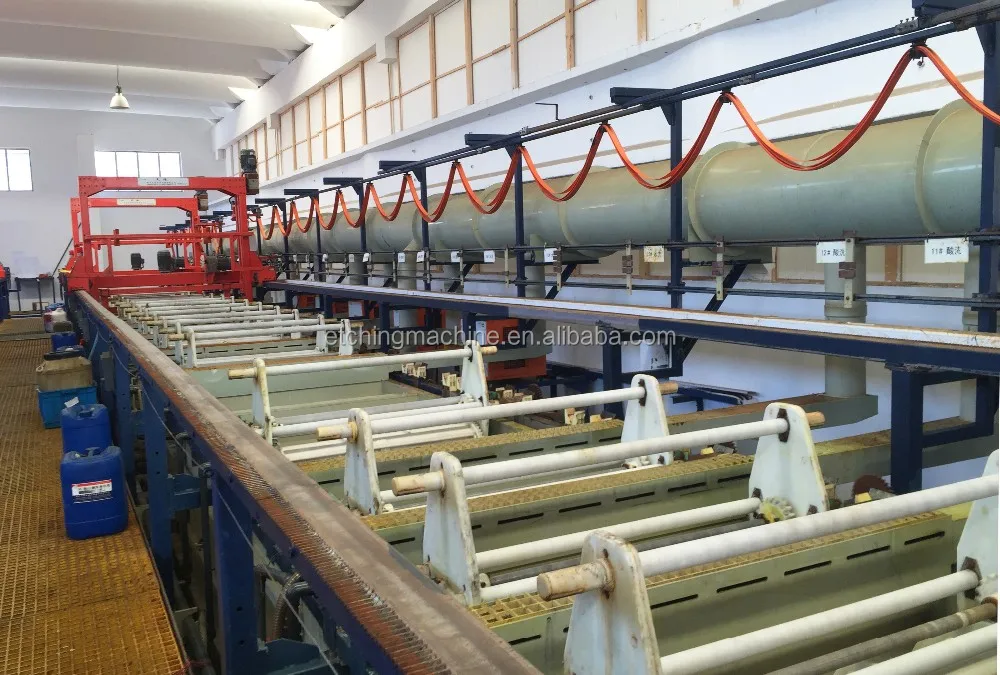 Auto Manual Anode Cathode Zinc Plating Electroplating Machine Line For ...