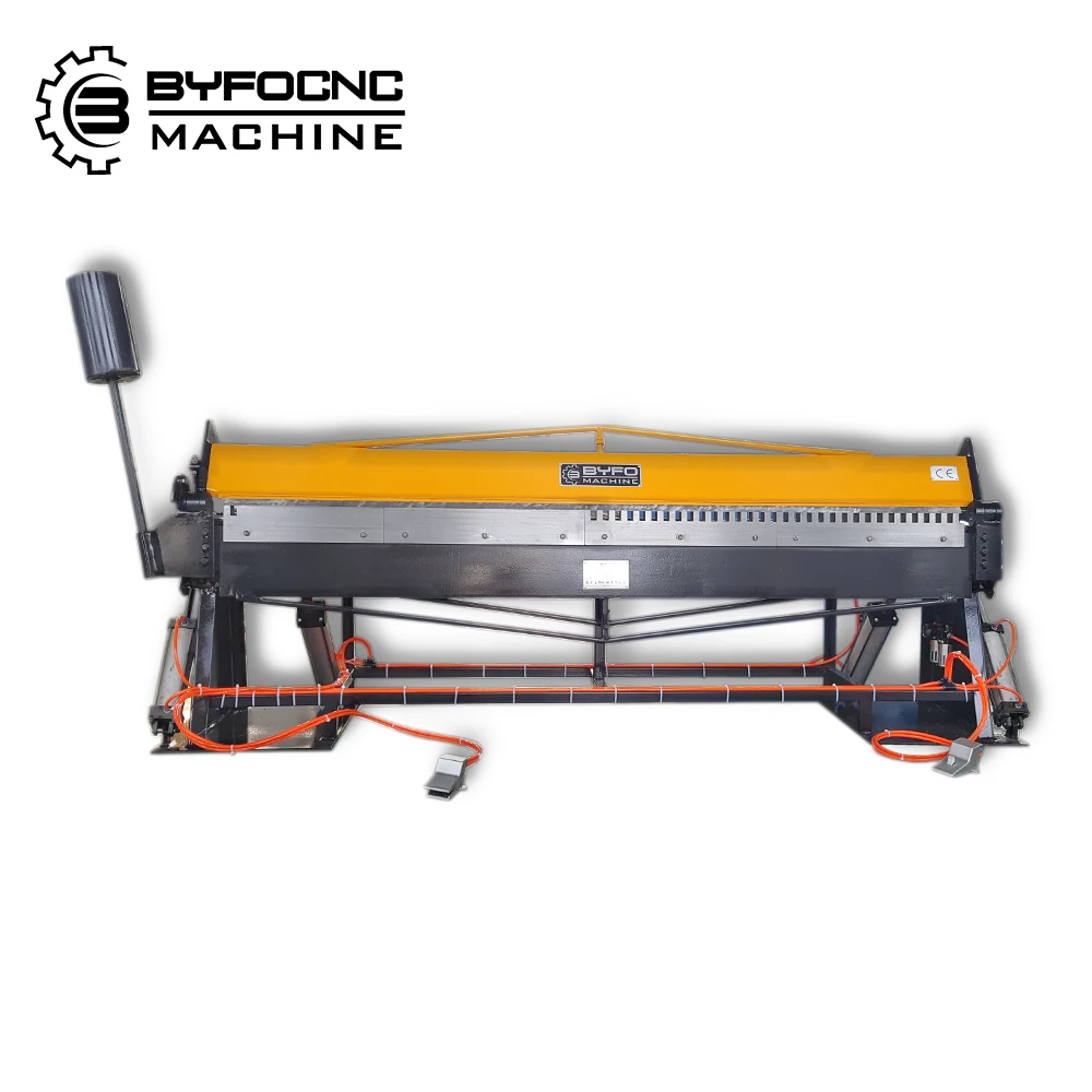 8 Feet Long Pneumatic Hvac Folder,Pneumatic Sheet Metal Bending Machine ...