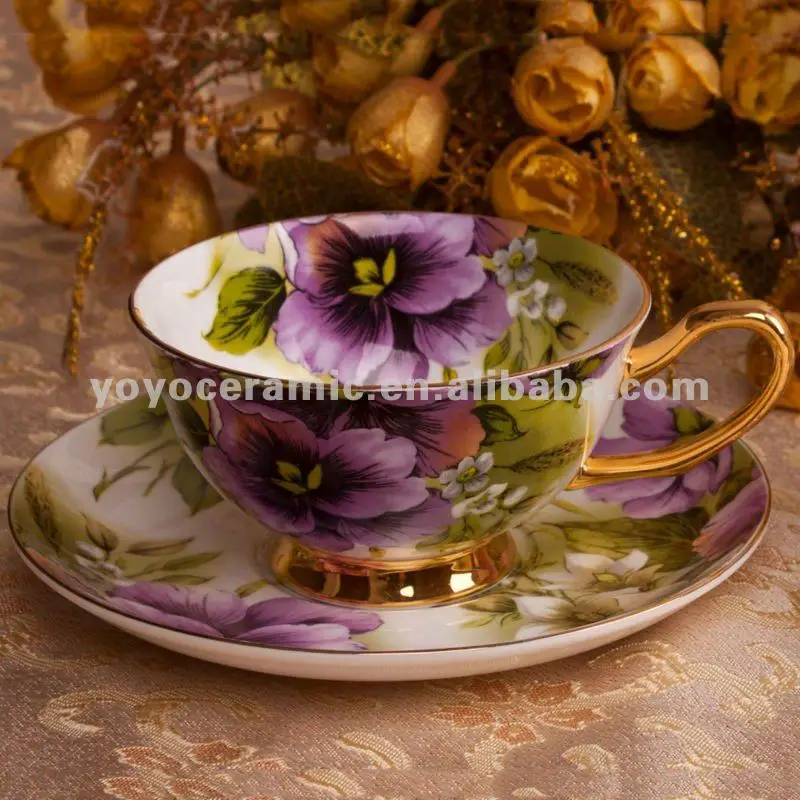 Bright Colored Tea Cups And Saucers - Buy Bright Colored Tea Cups And ...