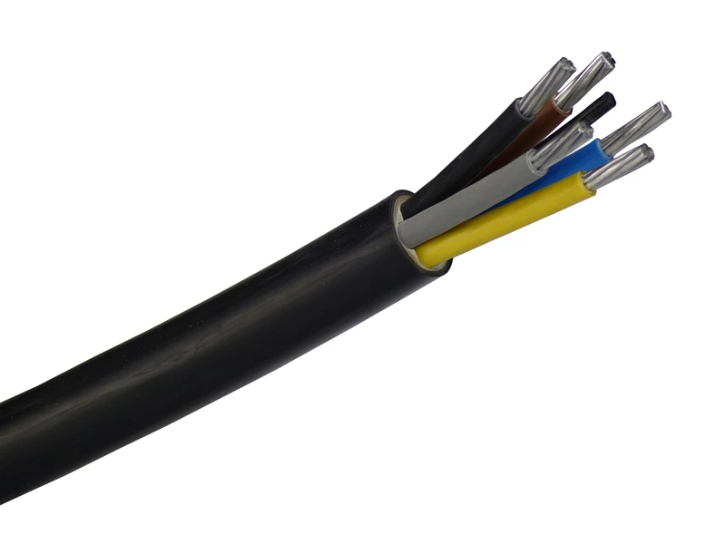 AL XLPE PVC NAYY NA2XY High Tension Cables - Low Voltage Power