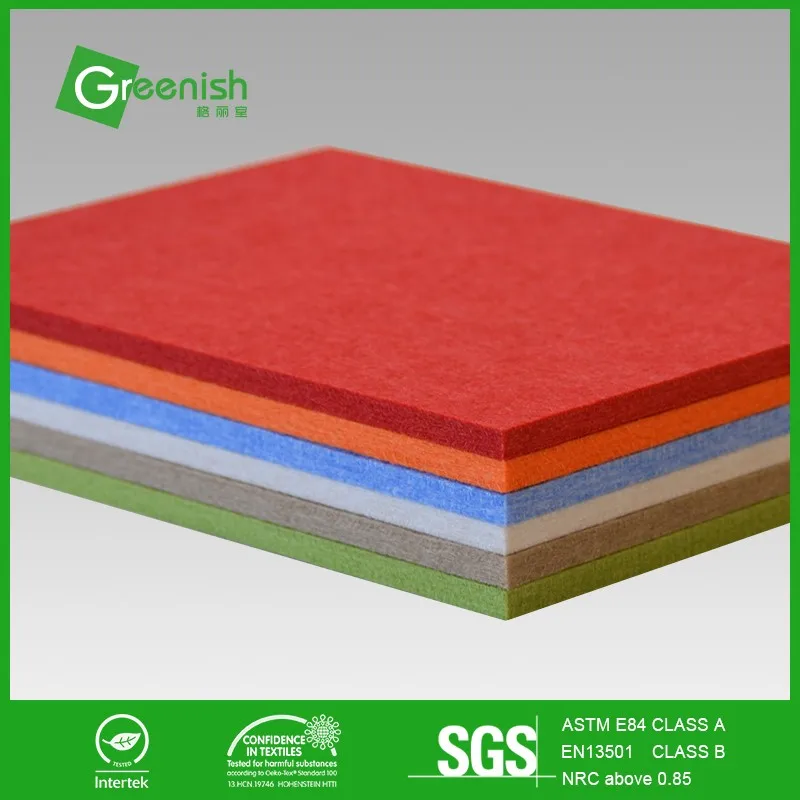 ASTM E84 Class A Polyester Fiber Acoustic Panels by GREENISH