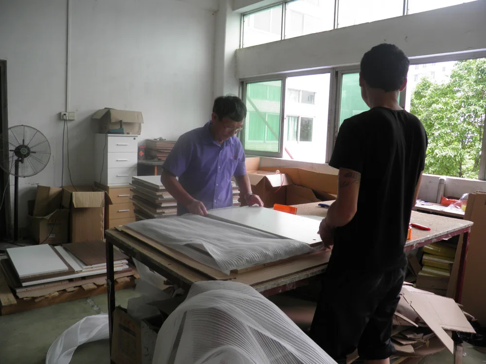 Four Seat Office Cubicle Partition Standard Sizes Of Workstation ...