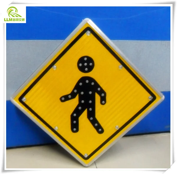 Customized Solar Panel Powered Electric Crossing Road Pedestrian ...