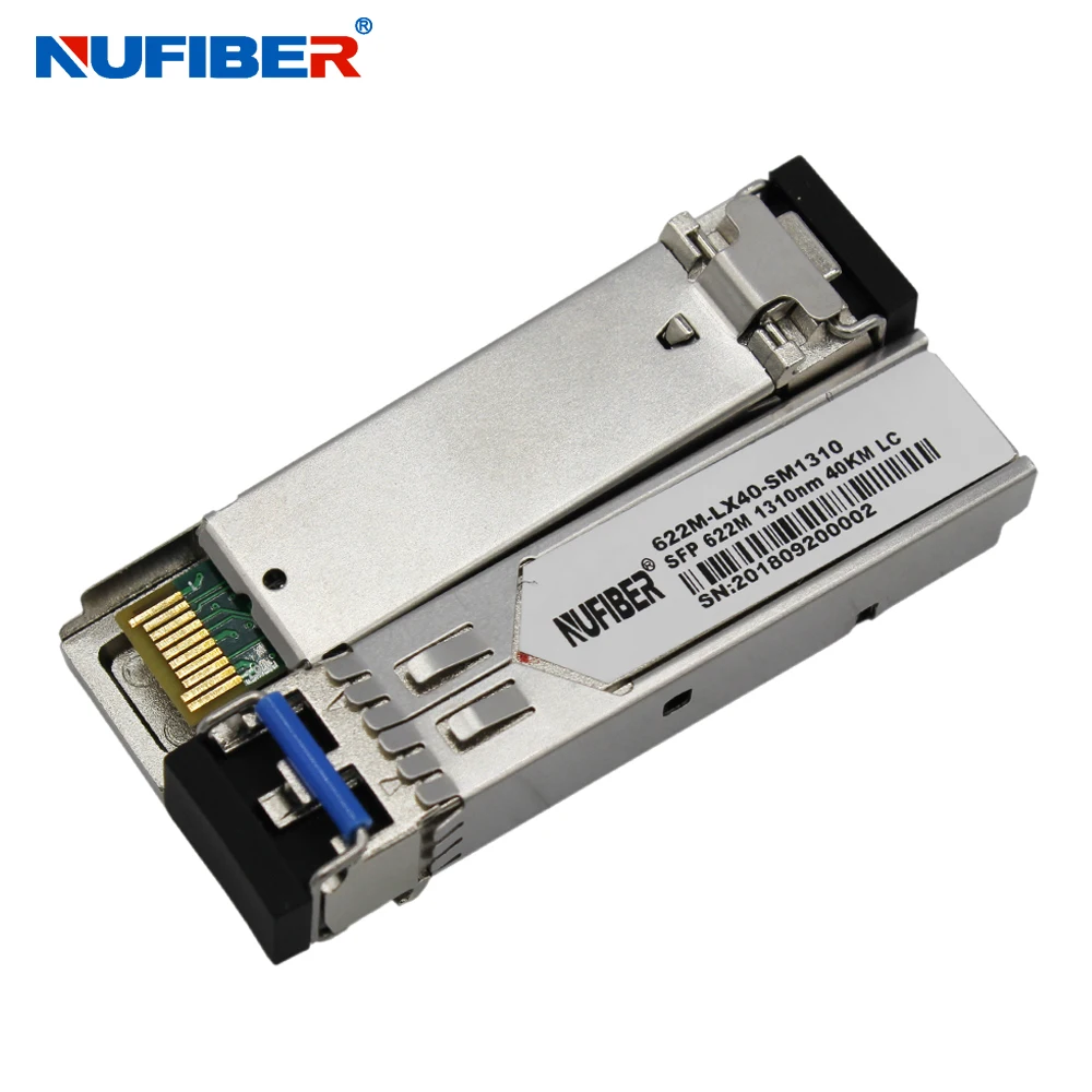 Compatible Sfp Lc Sc Fast Connector 40km 1310nm 622m Transceiver - Buy ...