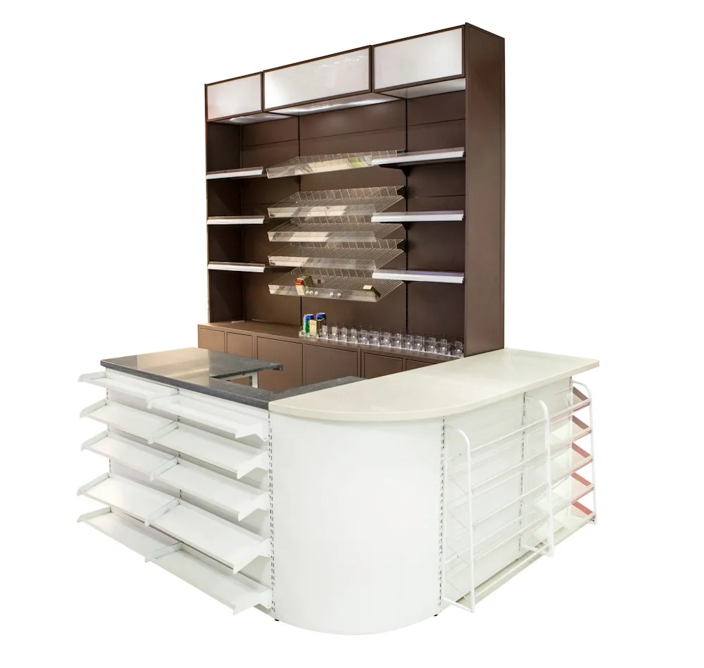 Grocery Cashier Checkout Counter Cash Draw Casher for Sweet Shop