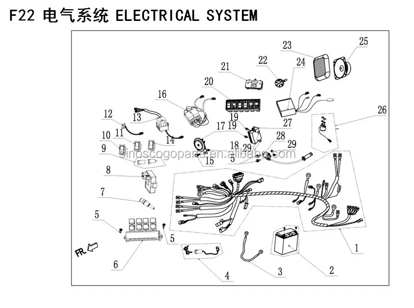 Xinyang Xypower E2 Scout 7.5kw 5kw Rear Differential Motor Diff ...