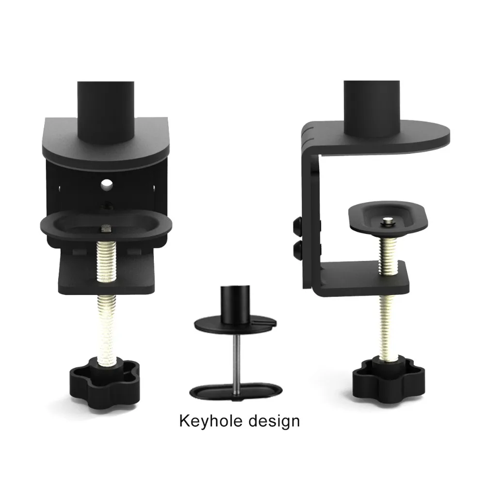 Fully Adjustable Multi-screen Computer Desktop Mounting Holder For 13 ...