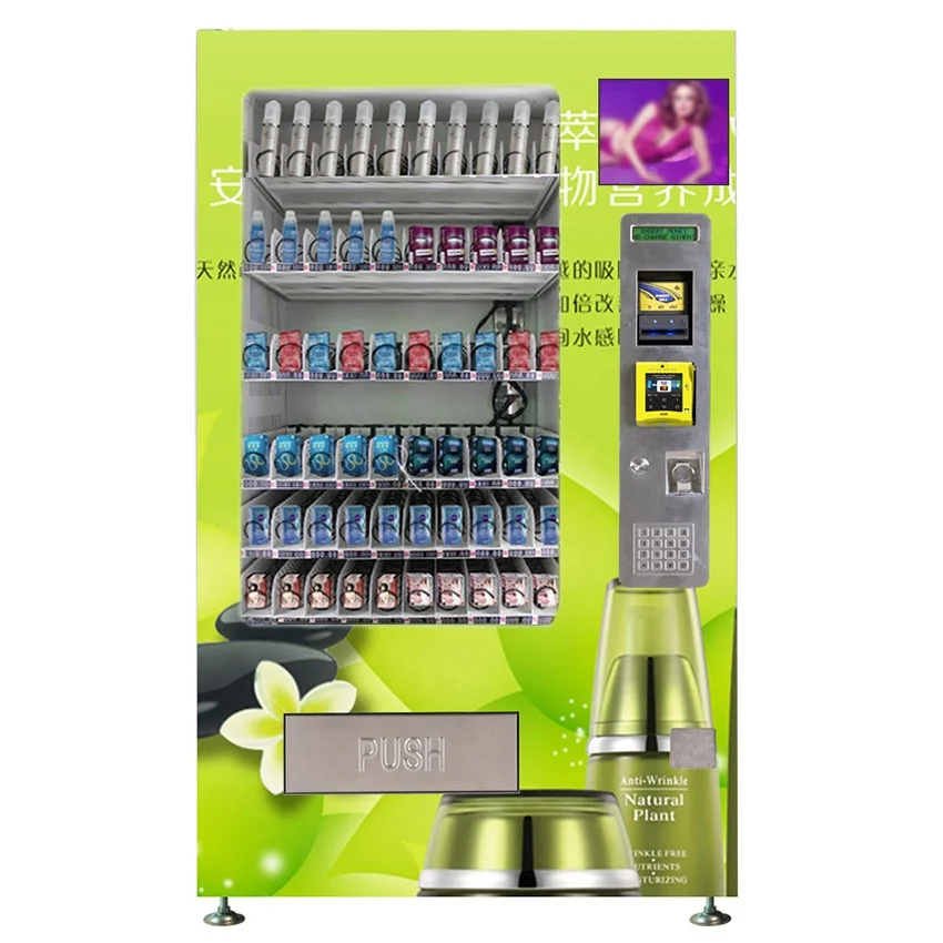 Beauty Cosmetic Vending Machine With Free Customized Wrap - Buy Beauty ...