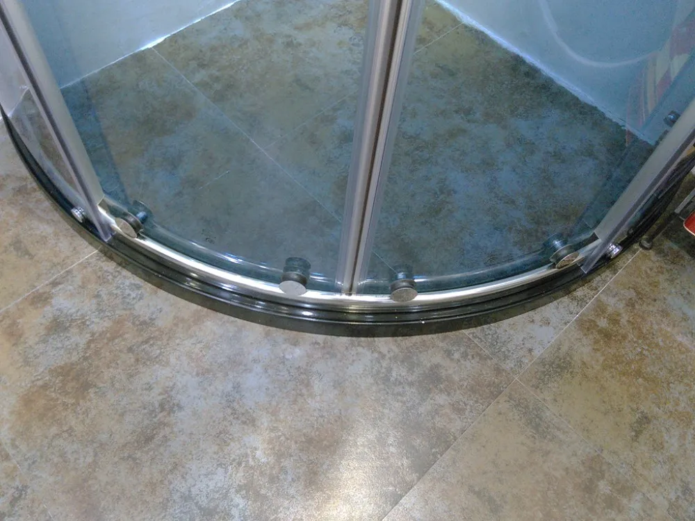 Kt5140 Arc Ss304 Sliding Blue Glass Shower Booth Saudi Arabia Shower ...