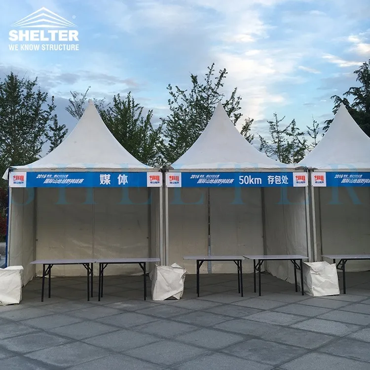 3x3 3x3m 4x4 4x4m Canopy Pagoda Tent for Outdoor Events