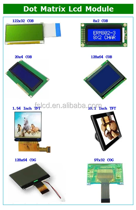 Customizable 7-Segment LCD Display Panel - Transparent TN Type