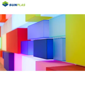 Plastic Rigid Solid Colored Plexiglass Acrylic Boards For Partition ...