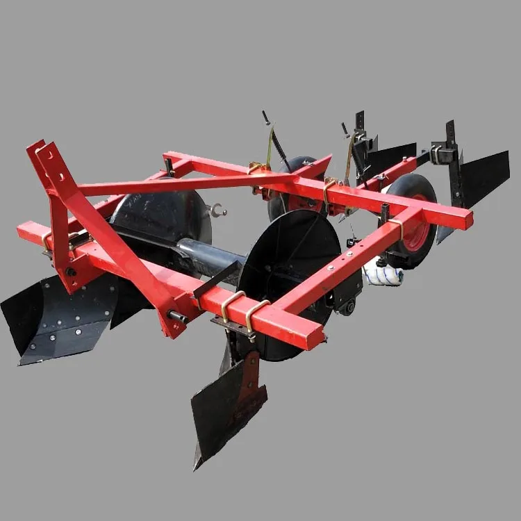 Small Tractor Mounted Plastic Mulch Applicator Laying Ridger Laminating ...