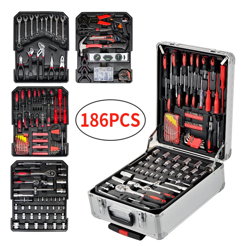 186pcs Multifunctional Tool Set - Popular Hand Tools Sets