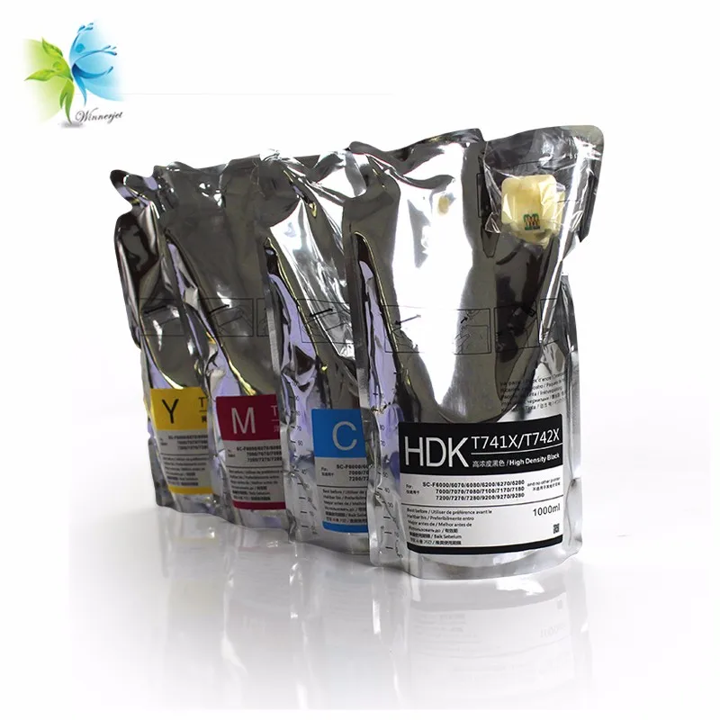 1000ml Hdk Sublimation Ink For Epson Surecolor F6200 F7200 F9200 F6270 ...