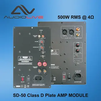 Sd-50 500w Rms Professional Class D Plate Amplifier - Buy Class D Plate ...