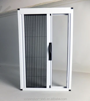 Diy Pleated Doors Folding Mesh Retractable Insect Screens - Buy Insect ...