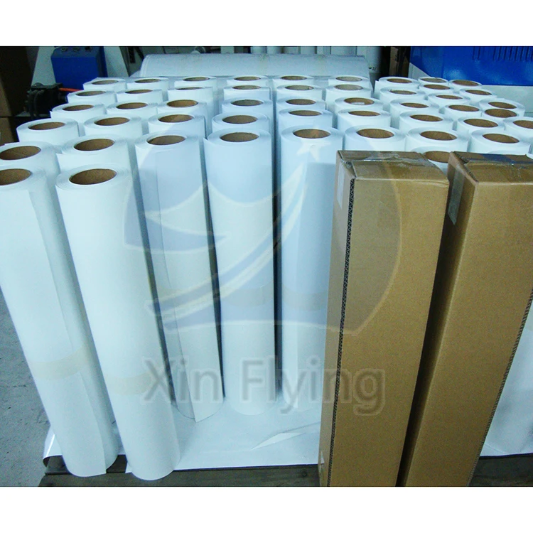 China Factory Dye Sublimation Paper Roll Printed In Guangzhou Transfer ...