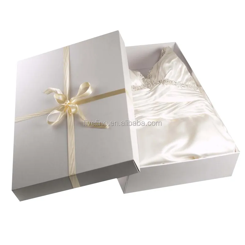Professional Custom Printed Large Cardboard Paper Wedding Dress Box ...