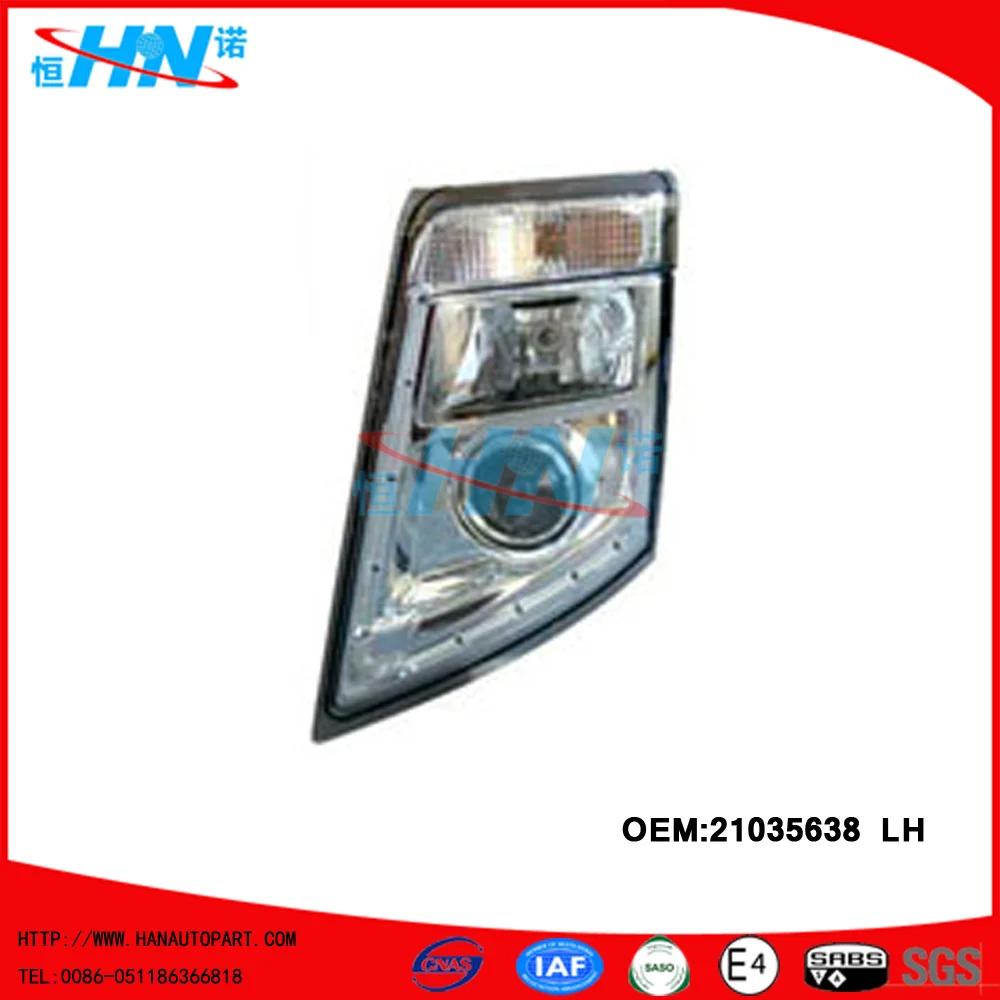 Head Lamp For Volvo Truck Body Parts 21035638 - Buy Head Lamp,21035638 ...