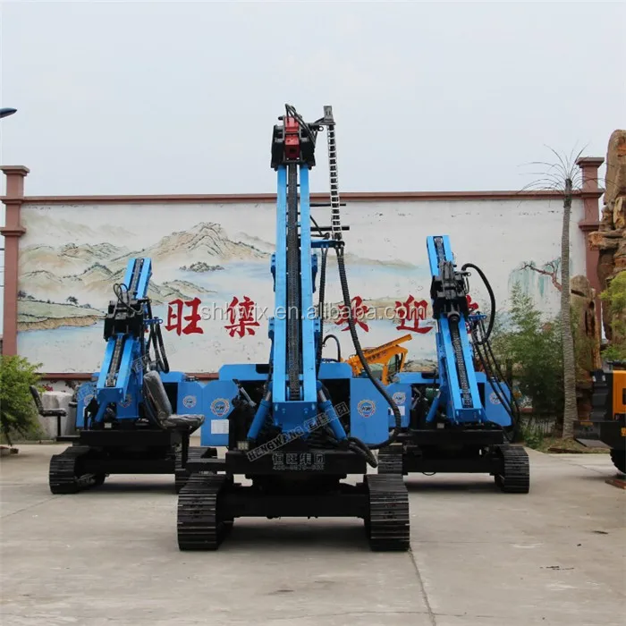 Rotary Pile Driver Drop Hammer Piling Machine Solar Pile Driver Price ...