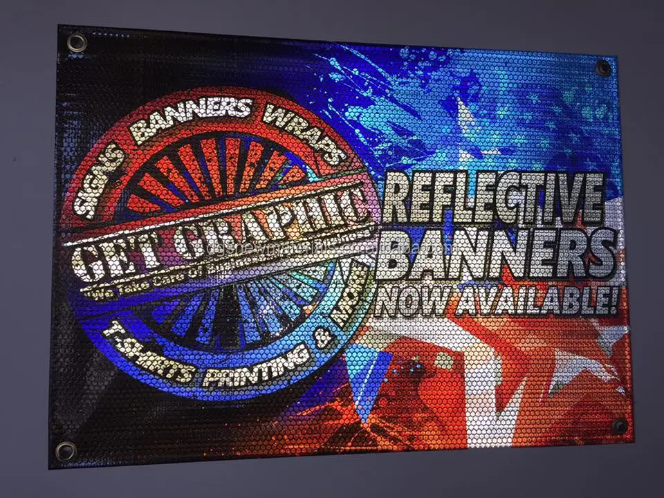 Outdoor Advertising Reflective Sheet - Printable Flex Banner