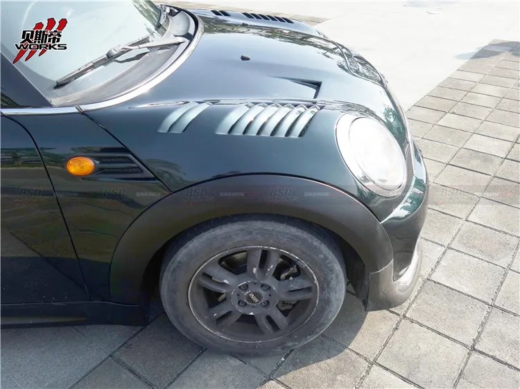 Carbonado Carbon Fiber Duell Ag Style Hood Bonnet For 06-13 Mini Cooper ...