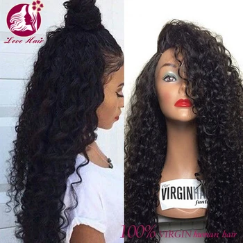 Alibaba Express Human Hair Lace Wig 100 Brazilian Virgin Hair Deep Wave ...