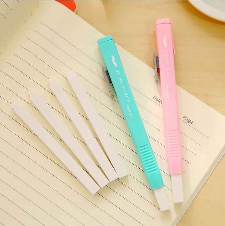 Simple Design Knife Style Stretched Rubber Eraser School Office Supply ...