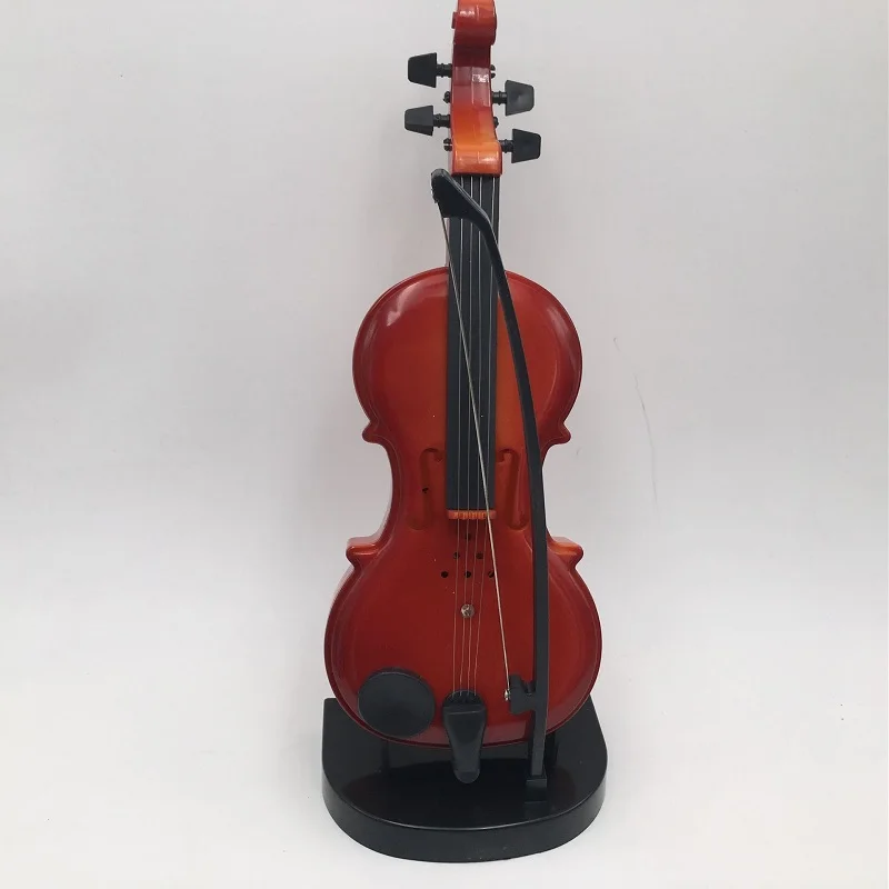 Cheap Plastic Simulation Violin Music Box for Kids