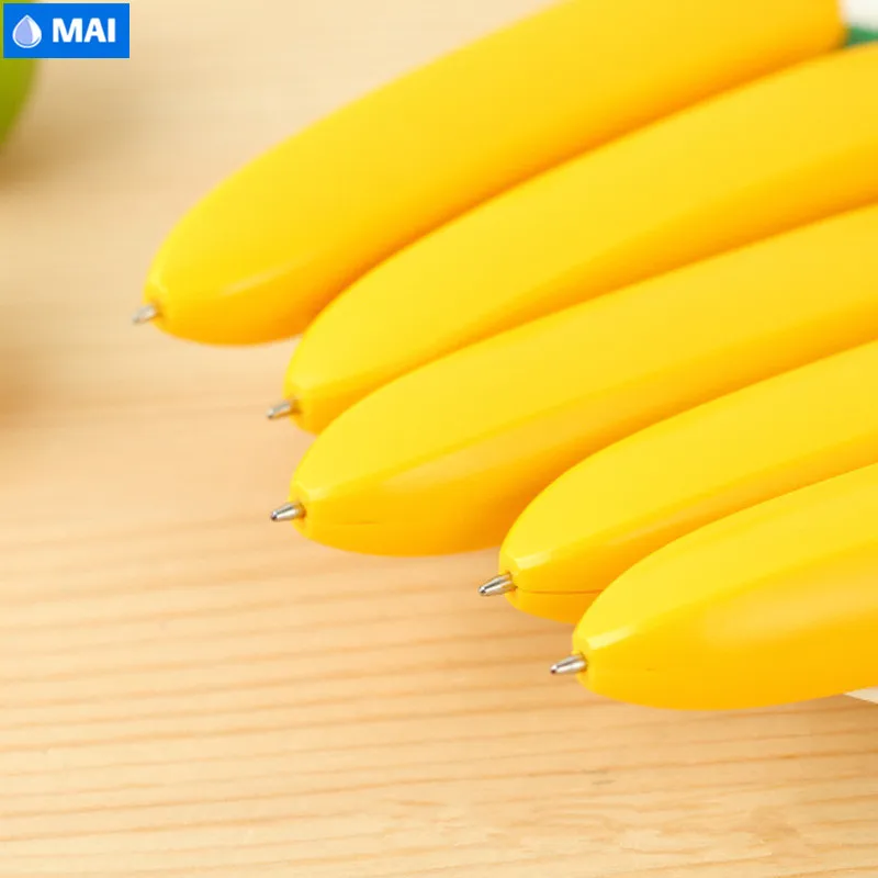 Promotional Creative Plastic Cute Cartoon Banana Shaped Ballpoint Pen ...