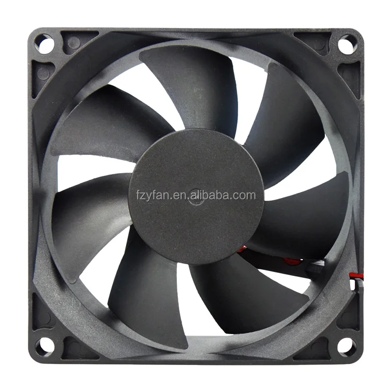 80x80x25mm Brushless Cooling Motor Fan - Quiet & Efficient