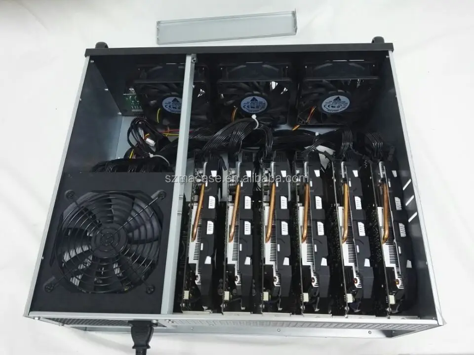 Mining Machine 4u 6xgpu 8xgpu Ethereum Rack Eth Miner Rig Case ...