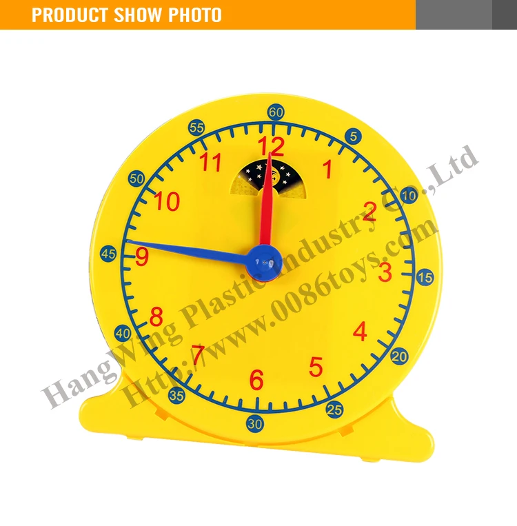Diy Clock Education Toy Early Childhood Toys Model Kids Teaching Aids ...