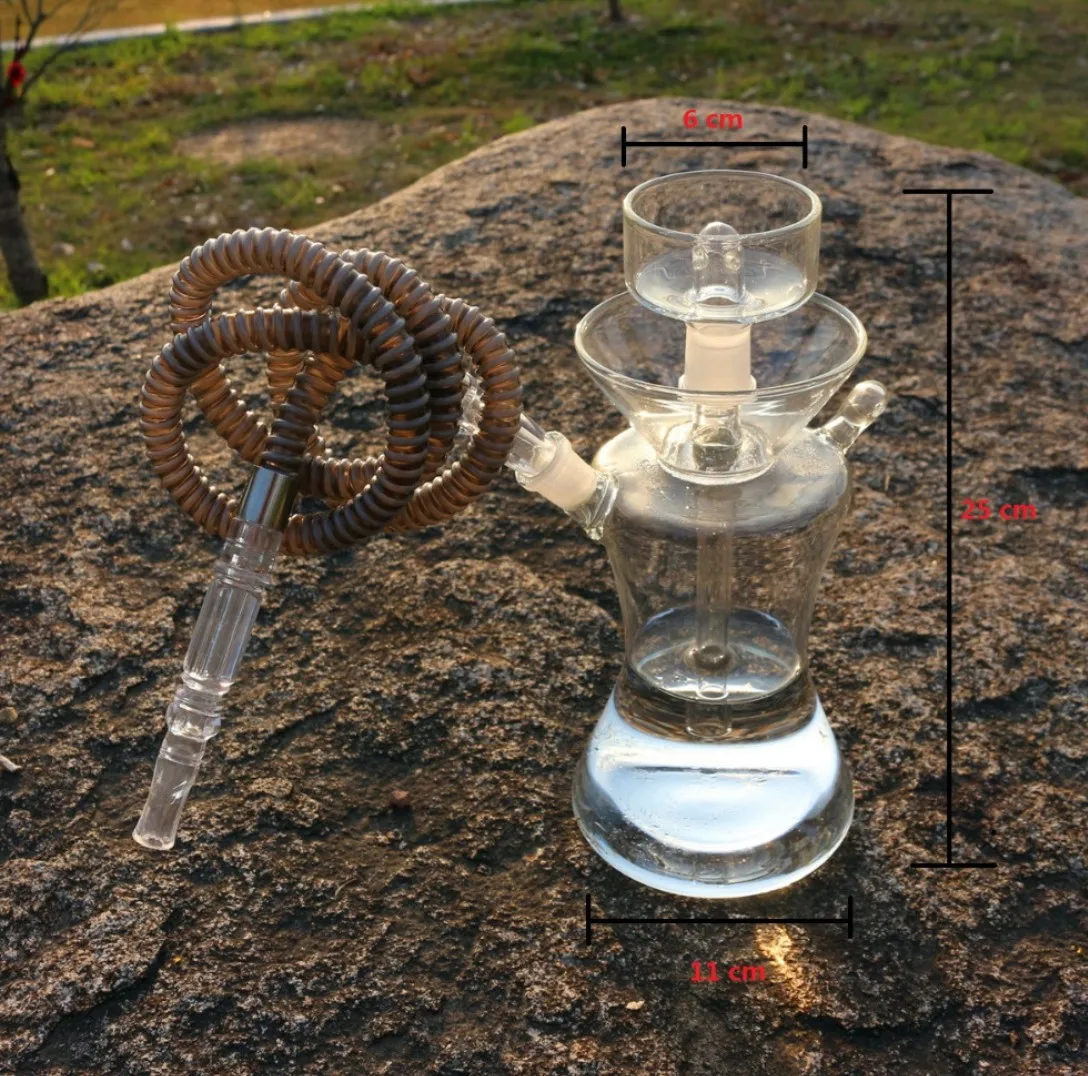 Fashion Transparent Glass Hookah Medium Size Glass Hookah Set - Buy ...