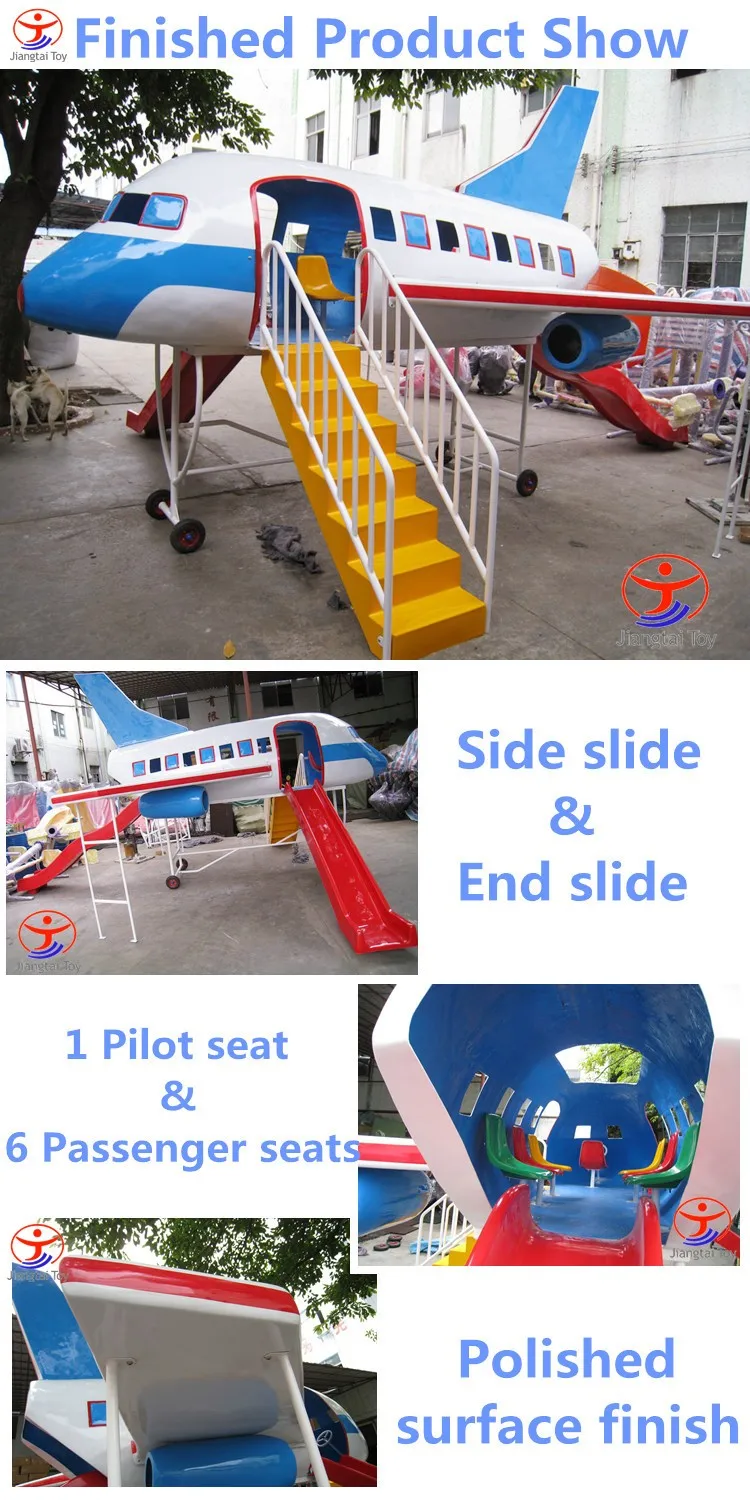 Jt17-4801 Original Price!!! Kids' Favorite Airplane Outdoor Playground ...