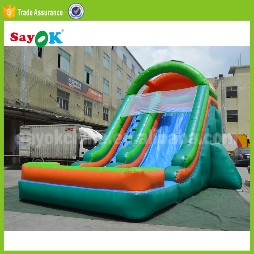 Inflatable Stair Slide Pool Inflatable Slide Only Shark Inflatable ...