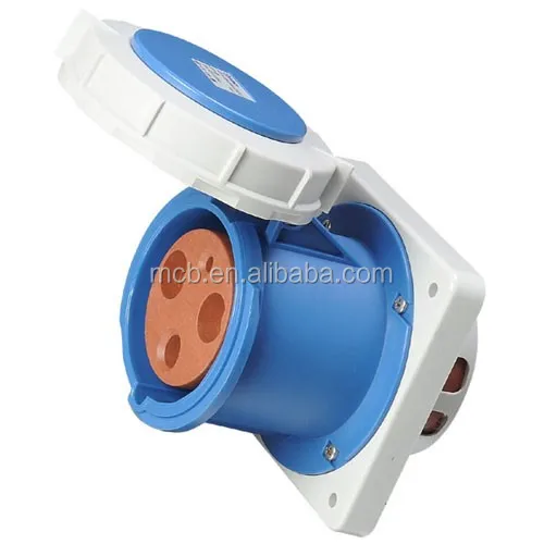 250 Amp Industrial Plug Socket 220v 16a 380v 32a Industrial Plug - Buy ...